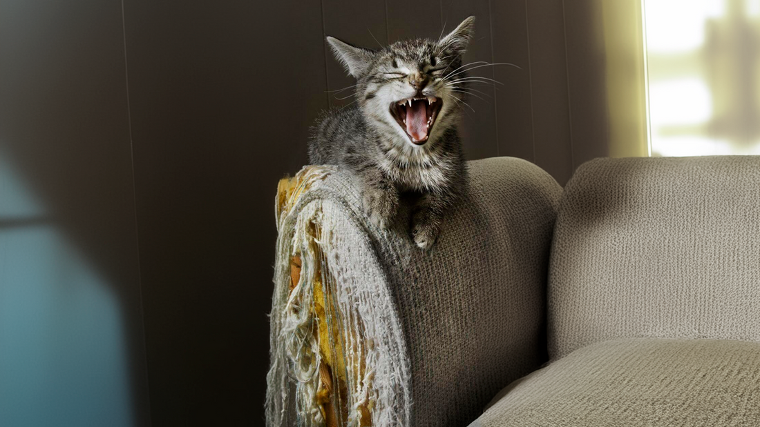 Como fazer gato parar de arranhar sofá? – Petmagia